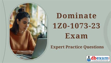 Dbexam On Linkedin Conquer 1z0 1073 23 Exam Superior Practice
