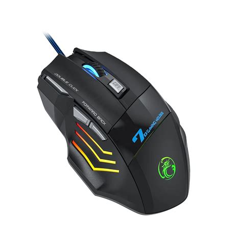 Imice X7 Usb Gaming Mouse With 3200dpi Optical Sensor 7 Buttons And Backlit