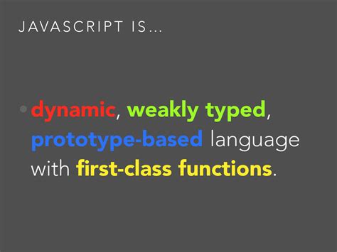 Understanding JavaScript Part Speaker Deck
