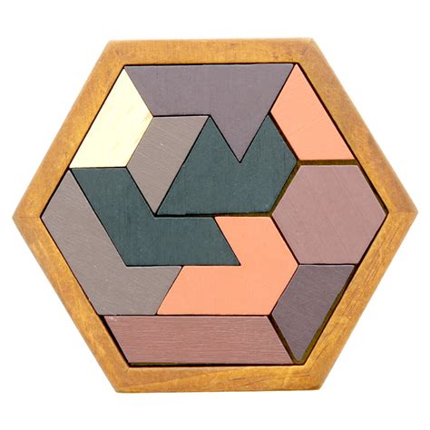 Wood Hex Puzzle Totally Promotional