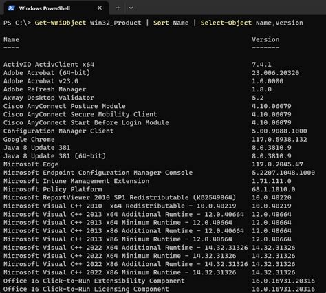 Find Installed Applications Using PowerShell The Homelab