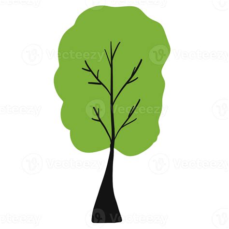 Colorful Tree Elements 12027086 Png