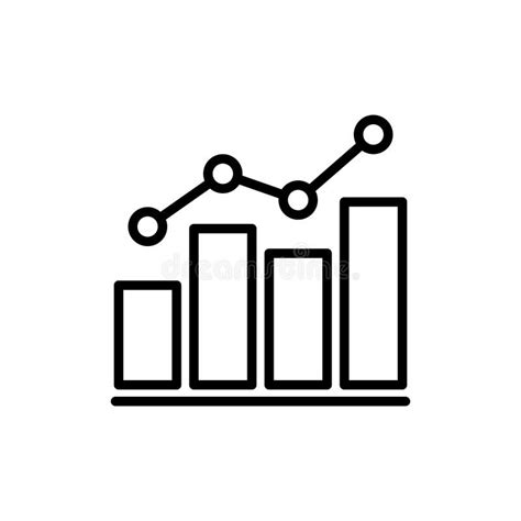 Thin Line Data Analysis Icon Stock Vector Illustration Of Observation Compute 95664162