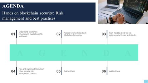 Agenda For Hands On Blockchain Security Risk Management And Best Practices Bct Ss V Ppt Template