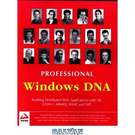 خرید و قیمت دانلود کتاب Professional Windows Dna Building Distributed Web Applications With Vb