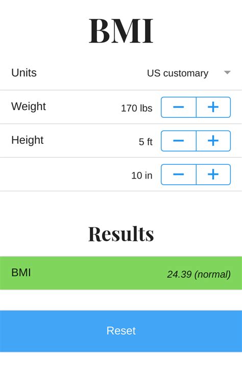 Bmi Calculator Bmi Body Mass Index Calculator Calculate Your Ideal Healthy Weight Bmi