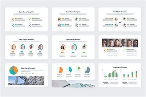 Data Chart Powerpoint Templates In 2022 Powerpoint Templates Data