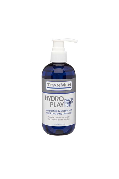 Doc Johnson Titanmen Hydro Play Water Based Lubricant Assorted