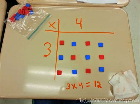 Learning Multiplication With Arrays The Applicious Teacher