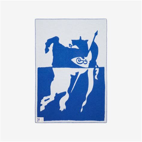 Ekd Wool Blanket In Knight Burberry® Official