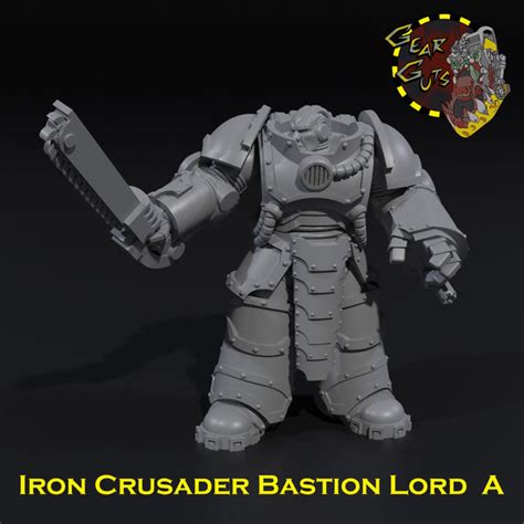 Iron Crusader Characters Stl Downloads Gear Guts Mek Shop