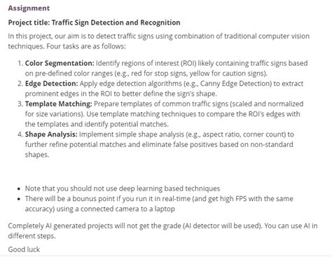 Solved Assignmentproject Title Traffic Sign Detection And