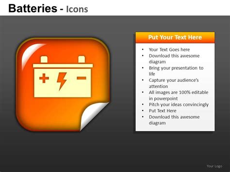 Batteries Icons Powerpoint Presentation Slides Db Powerpoint