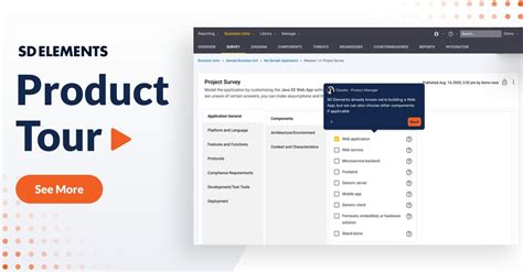 Security Compass On Linkedin Sd Elements Interactive Product Tour