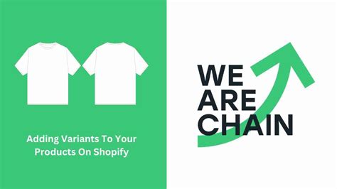 Adding Variants To Your Products On Shopify