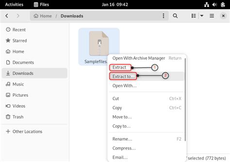 How To Unzip Files In Debian LinuxWays