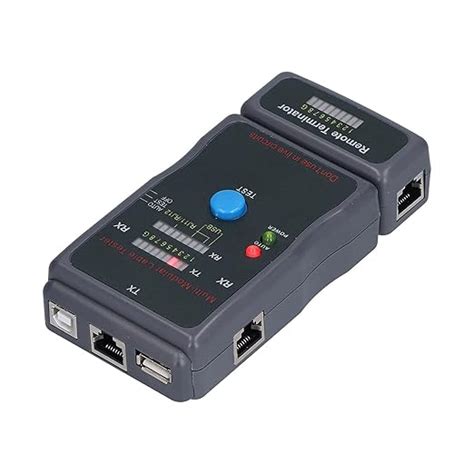 Set Of 2 Network Cable Tester Rj45 Wire Finder Ergonomic Design Drop