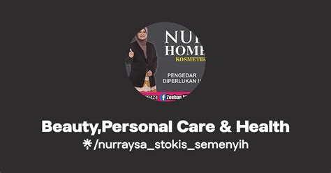 Beautypersonal Care And Health Instagram Facebook Tiktok Linktree