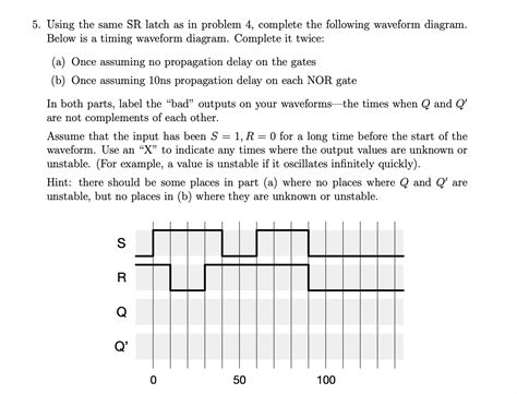 Solved Using The Same SR Latch As In Problem Complete Chegg