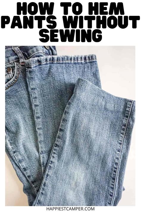 How To Sew A Hem Without A Sewing Machine At Kiara Male Blog