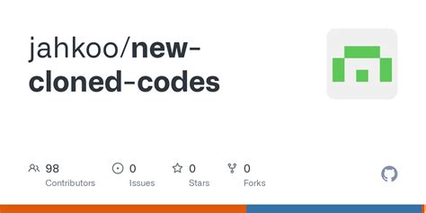 Github Jahkoonew Cloned Codes