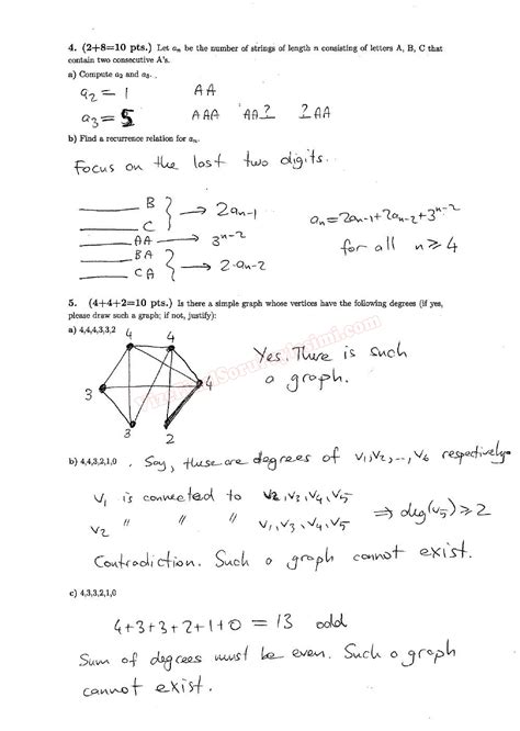 discrete mathematics second midterm exam questions 2011 sayfa 3