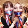 Scarf Bondage By Satinafetish On Deviantart