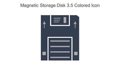 Magnetic Storage Disk 3 5 Colored Icon In Powerpoint Pptx Png And