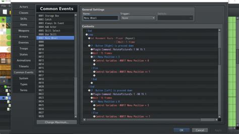 [rmmv]issues with a ring menu rpg maker forums