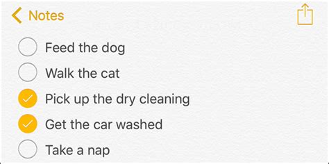 How To Create Checklists In The Notes App On IOS OS X And ICloud