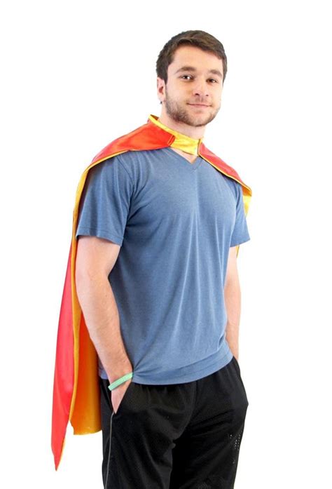 Reversible Adult Superhero Costume Cape