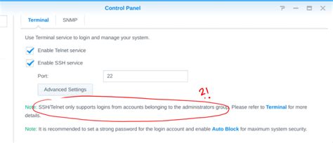 Give Ssh Access To Non Admin Synology Users Bloglaurenz