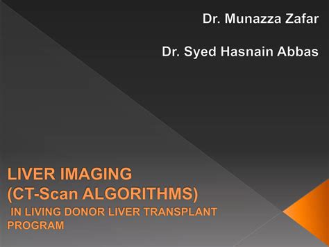 Liver Imaging Ct Scan Algorithm Pptx Lung And Respiratory Health