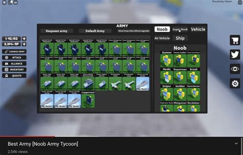 Every Noob Army Tycoon Best Army Video In A Nutshell Fandom