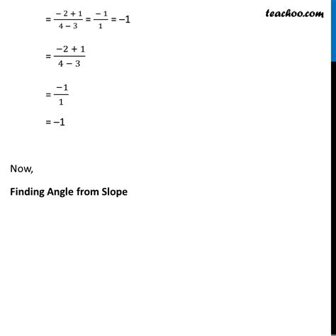 ex 9 1 9 find angle between x axis and line joining ex 9 1