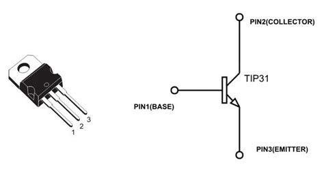 Tip31c Transistor Pinout