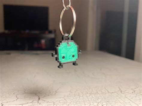 Stl File Stardew Valley T Junimo Keychain Stardew Themed Junimo Themed Present Cute
