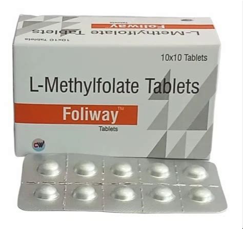 L Methylfolate Tablet At ₹ 75stripe Opti Folate Capsule In Ludhiana