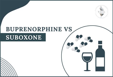 Buprenorphine Vs Suboxone Key Differences Explained