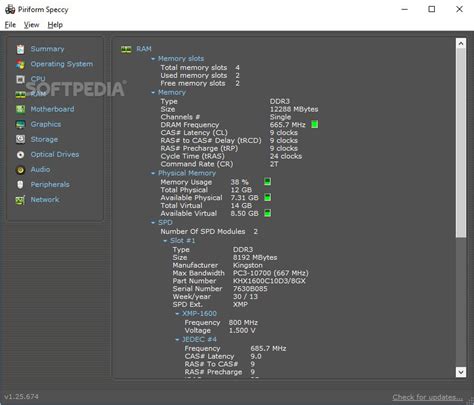 Speccy Explained Usage Video And Download Softpedia