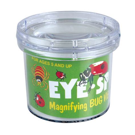 insect viewer catcher locket box jar bug magnifier magnifying loupe