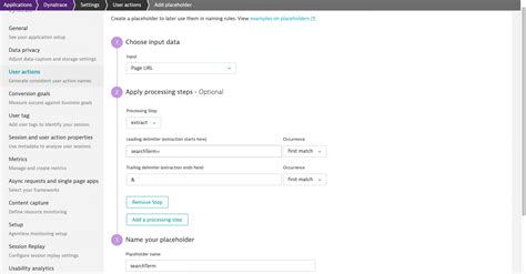 Easily Configure User Action Names With Enhanced User Action Naming Rules