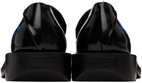 ader error black curve lf00 loafers ader error