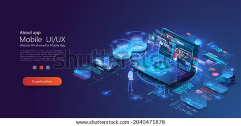 Devops Agile Development Concept On Virtual Stock Illustration Shutterstock