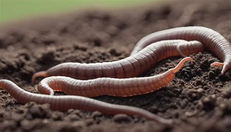 Premium Photo Earthworm Segmented Worms Isolated White