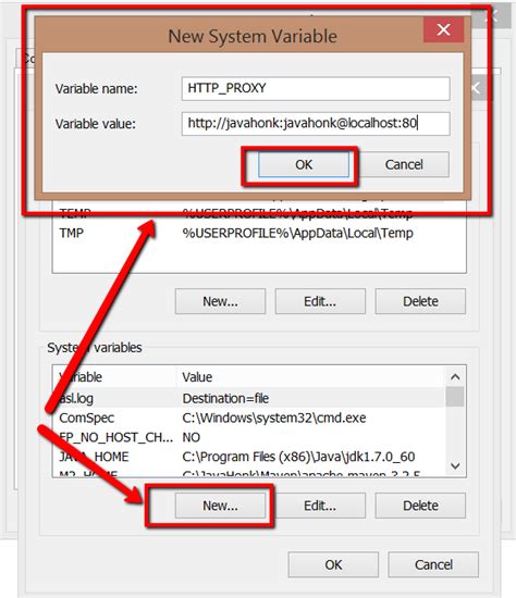 Setting Proxy Environment Variable Techiworks