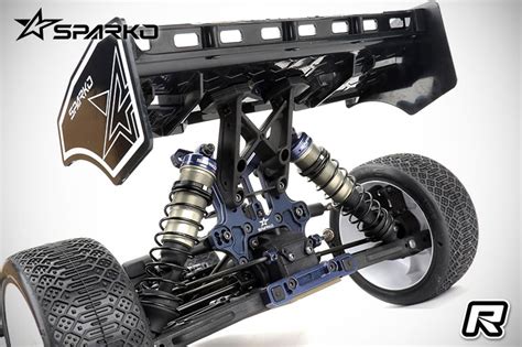 Red RC Sparko F E Competition Buggy