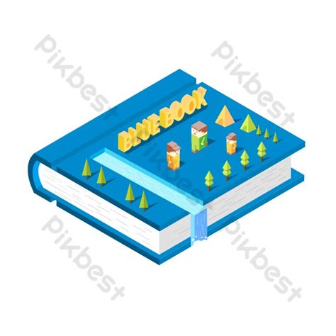 등각 투영 평면 책 그림 일러스트 Png Ai 무료 다운로드 Pikbest