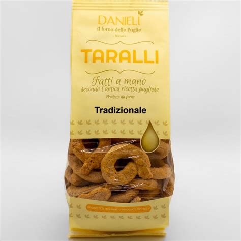 Danieli Taralli With Traditional 8 5 Oz 240g — Piccolos Gastronomia