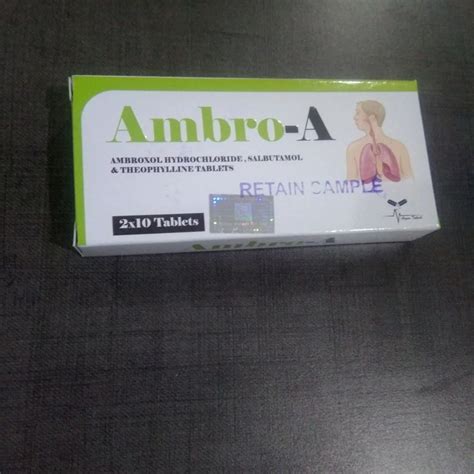 Ambroxol Hydrochloride Salbutamolandtheophyline Tablet At Best Price In Vadodara